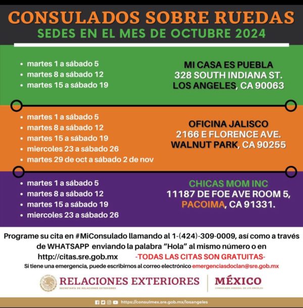 Mexican Consulate on Wheels – Chicas Mom Inc.